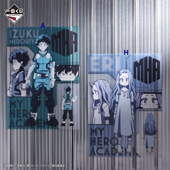 Bandai Namco | Art | Mha 8 Posters Of Midoriya Kirishima Fat Gum Mirio ...